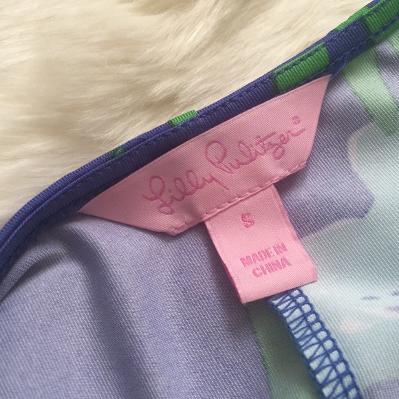 Lilly Pulitzer | Dresses | Lilly Pulitzer Yvette Iris Blue Chablis Wrap ...